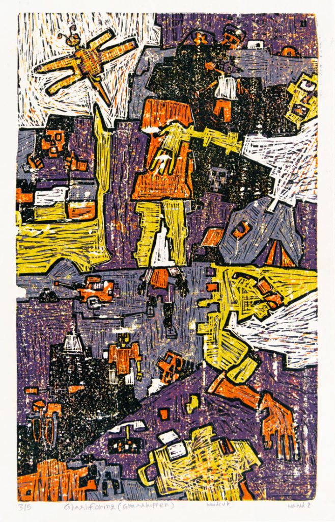 Frida Retz – I want to be naked like this, nr. 4 – Norske Grafikere