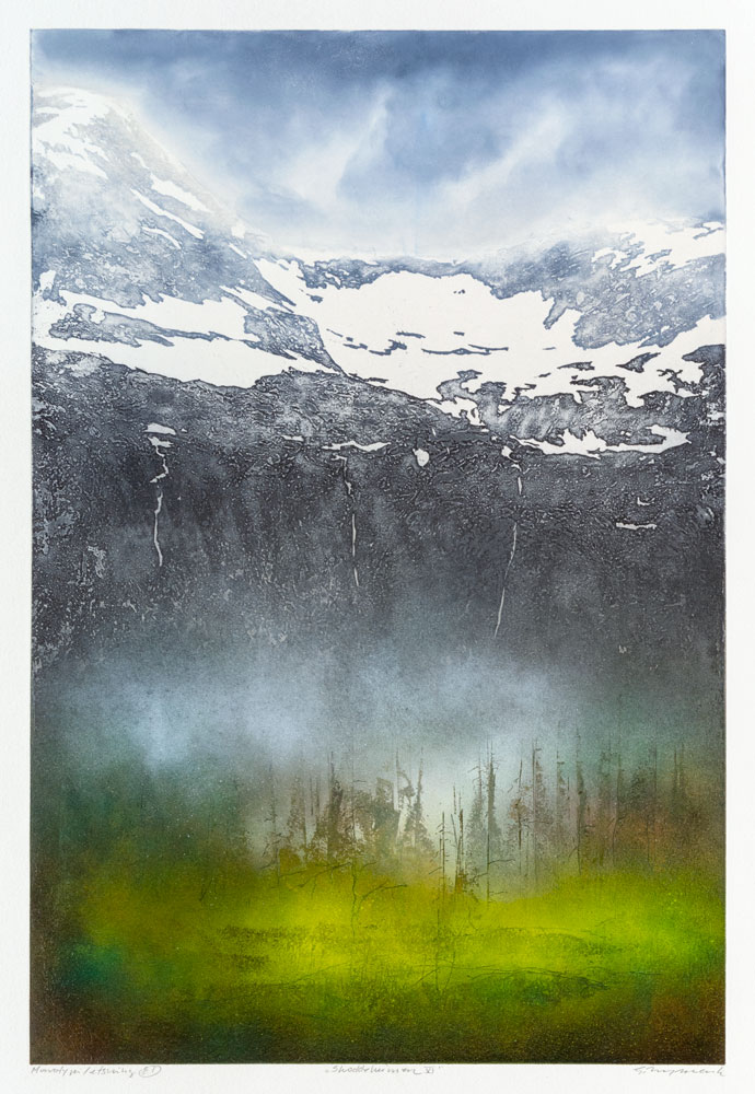 Geir Nymark – Skoddeheimen VI – Norske Grafikere